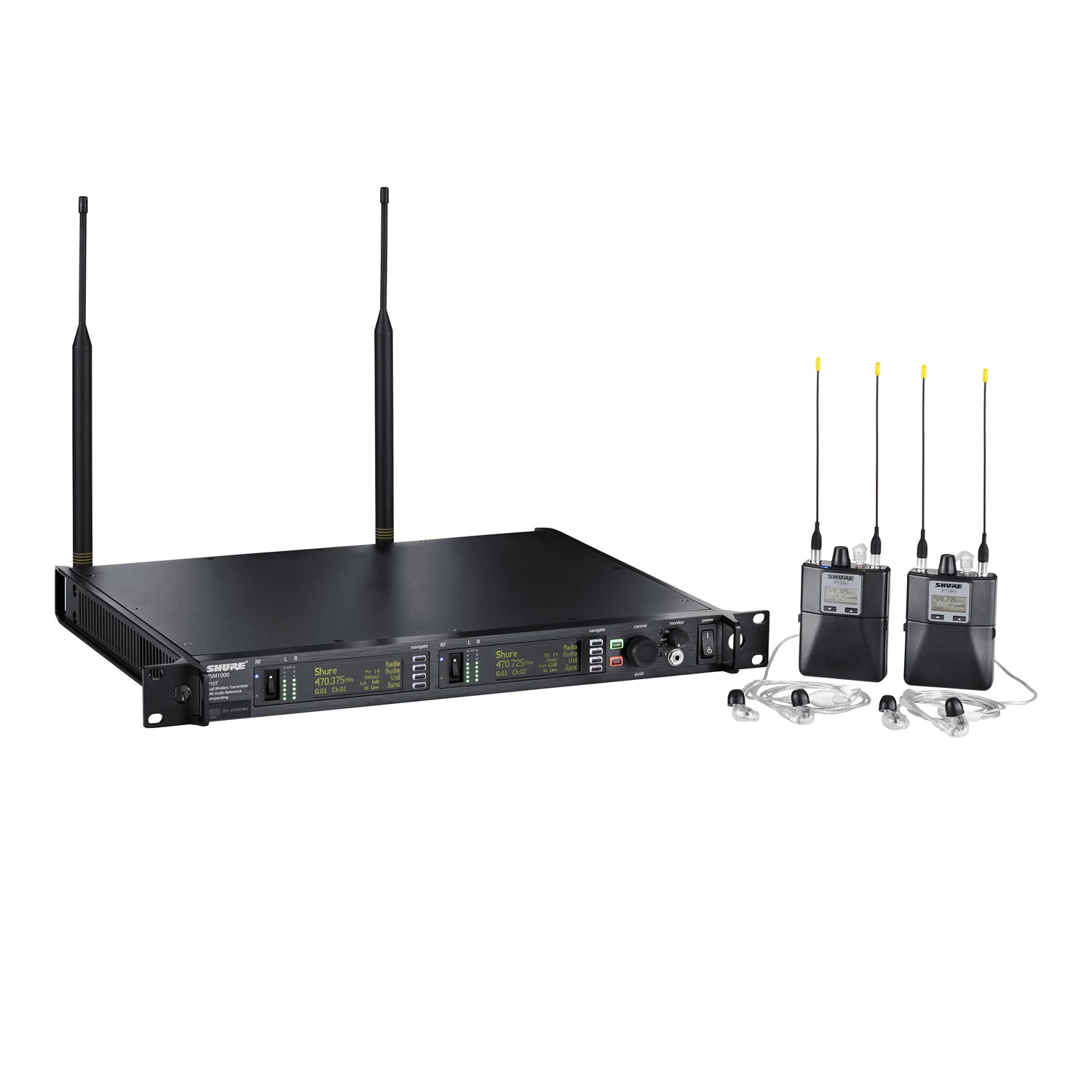 Shure PSM1000 Advanced In-Ear Personal Monitoring System Rental