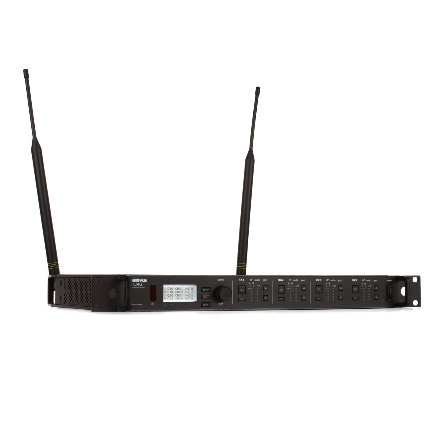 Shure ULXD4Q Quad-Channel Digital Wireless Receiver